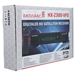 ZEHNDER HX-2300-VFD | DVB-S2 | DIGITALER SATELLITENRECEIVER