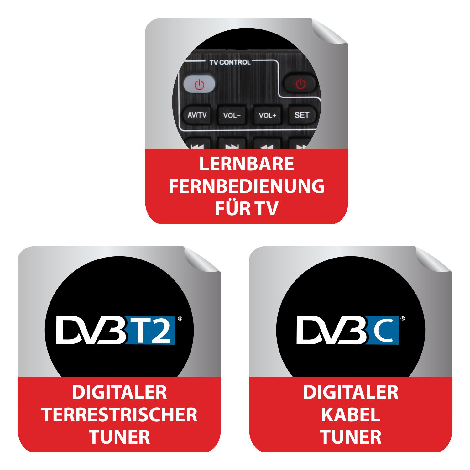 ZEHNDER HX-2400 TC | DVB-T2/C | DIGITALER COMBO-RECEIVER